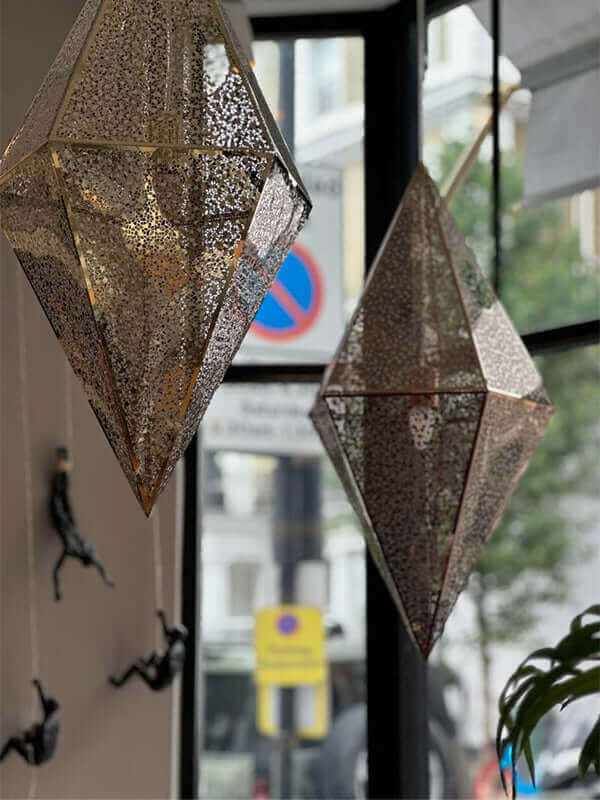 Deco Moore | Studio - Pyramids of Giza Glass Pendant Light Small