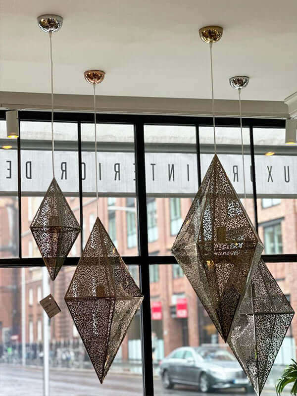 Deco Moore | Studio - Pyramids of Giza Glass Pendant Light Large