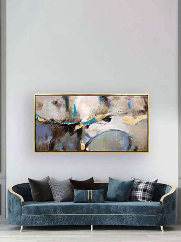 Deco Moore - Elegance Unveiled, Mixed Technique on Canvas