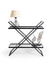 Deco Moore | Studio - JOHNSON BLACK STEEL AND GLASS CONSOLE TABLE